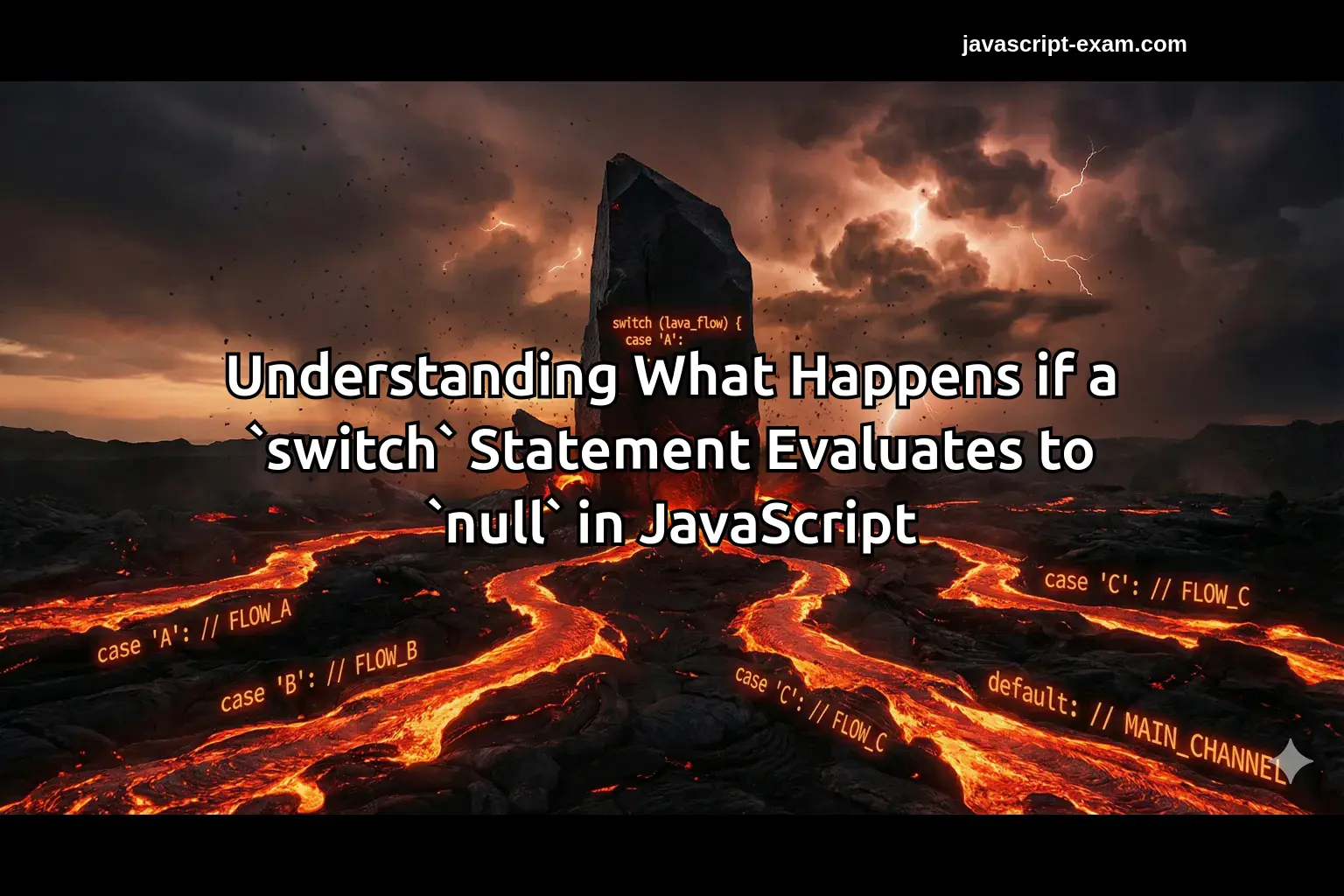 Understanding What Happens if a `switch` Statement Evaluates to `null ...